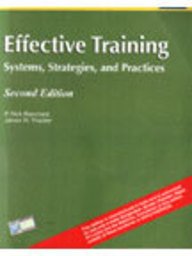 Effective Training: Systems, Strategies And Practi : Amazon.in: Books