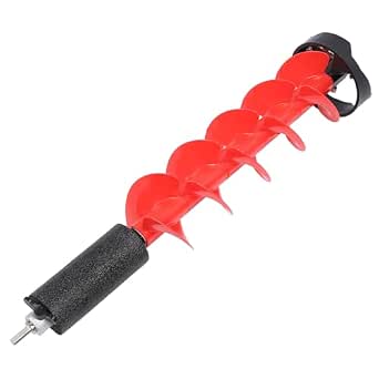 Amazon.com: 8 Inch Ice Auger, Nylon Float Design Hand Auger with ...