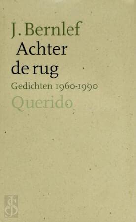 Amazon.com: Achter de rug: Gedichten 1960-1990 (Dutch Edition ...