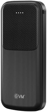 EVM 10000mAh Enjoy Power Bank - 12W Fast Charging - Portable External ...