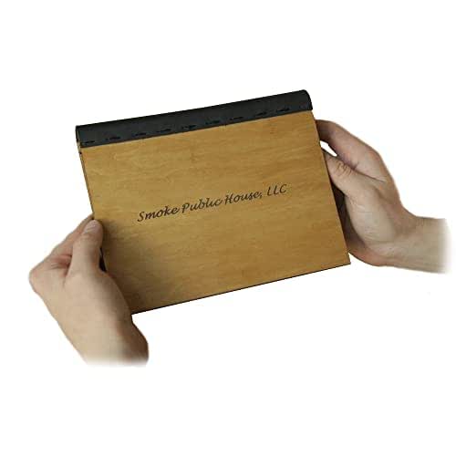 Amazon.com: Wooden Menu A5 format, Menu, Menu Cover, Restaurant Menu ...