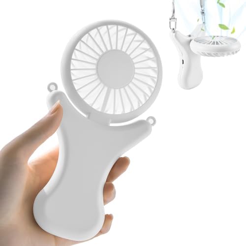 Amazon.com: OATSBASF Mini Portable Fan, Cute Design 3 Speed Personal ...