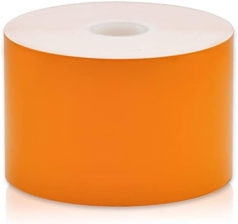 Amazon.com : Orange Premium Vinyl Labeling Tape for SafetyPro and ...