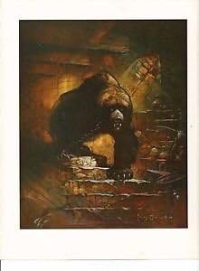 Amazon.com: Frazetta 1975 Full Color Plate The Bear by Frank Fantastic ...