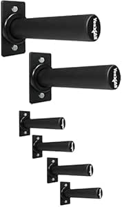 Amazon.com : Yes4All Wall Mounted Weight Plate Holder - Fit 2inch ...
