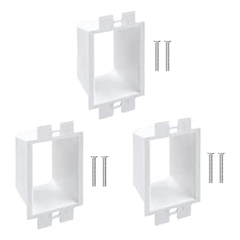 3pcs BE1-2 Electrical Outlet Box Extenders, 1 Gang/Single Gang Electric ...
