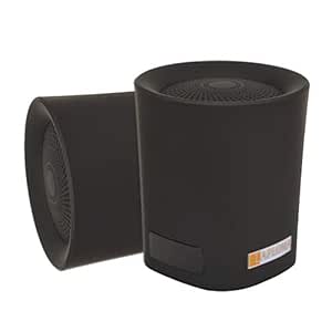 Laploma Volcano Black Portable Wireless Bluetooth Speaker with Mic ...