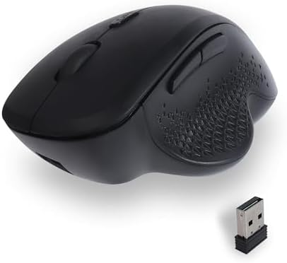 Amazon.com: Bluetooth Ergonomic Wireless Mouse,Rechargeable 2.4G ...