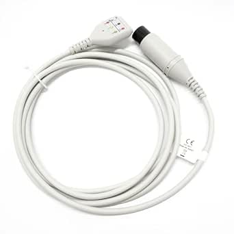Amazon.co.jp: BS ECG中継ケーブル DIN 42802 - AAMI丸形6ピン 3線 1個入 EC020-3AI : 産業 ...