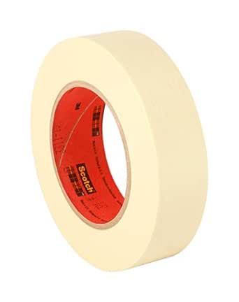 3M General Use 201+ Masking Tape - 1.5 in. (W) x 180 ft. (L) Crepe ...