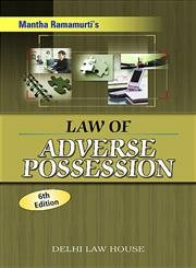 Buy Law of Adverse Possession with latest case-laws Book Online at Low ...