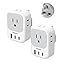 Amazon.com: Switzerland Travel Plug Adapter 2 Pack, TESSAN Type J ...