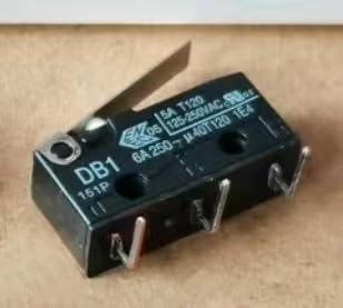1PC Cherry DB1 6A 250V Limit Travel Switch with Straight Handle Bent 3 ...