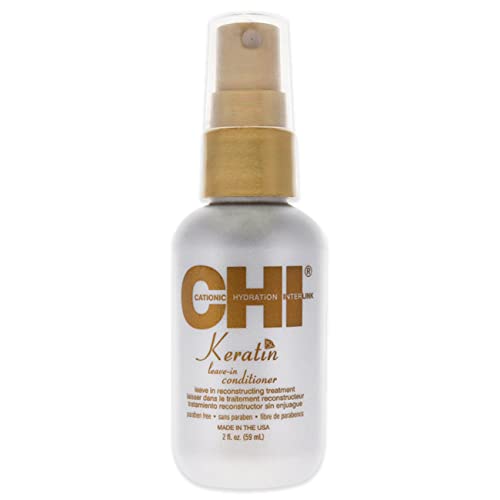 Amazon.com : CHI Keratin Leave-In Conditioner, 2 Fl Oz : Hair Care ...