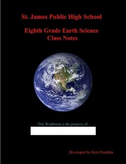 Eighth Grade Earth Science Class Notes: Kent Franklin: Amazon.com: Books