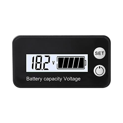 Upgraded Meter Voltage Meter Capacity Meter DC8-90V Capacity Monitor ...