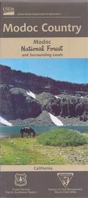 Modoc Country / Modoc National Forest Map: U.S. Forest Service ...