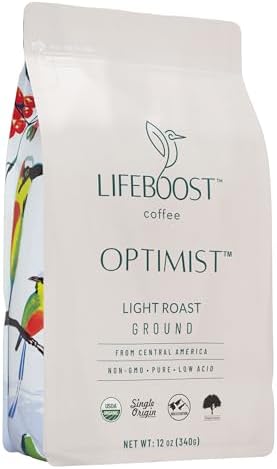 Amazon.com : Lifeboost Coffee Ground Medium Roast Coffee - Low Acid ...