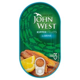 Amazon.com: John West Kipper Fillets in Brine 160g x5 : Grocery ...