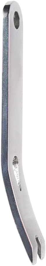 1pc Multifunctional EDC Tool Stainless Steel Crank Scraper Pocket Pry ...