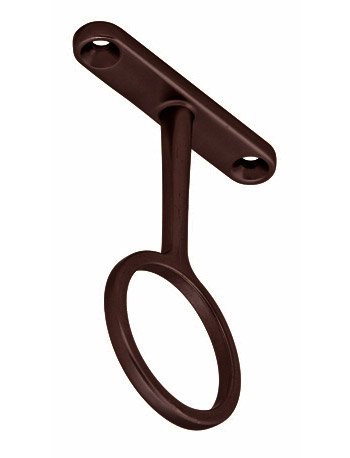 Amazon.com: Hafele Top Support for Oil Rubbed Bronze Closet Rod : Home ...