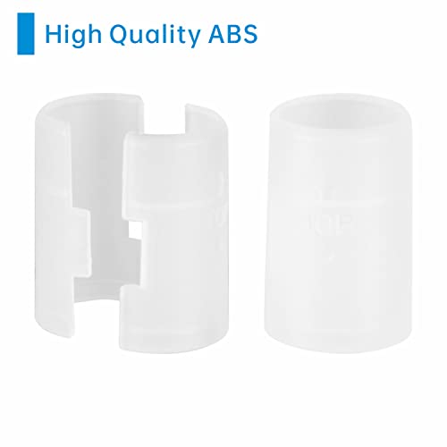 Snapklik.com : Jamiikury 52 Pack Wire Shelf Clips, Clear Shelf Lock ...