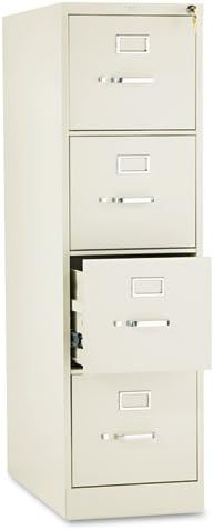 HON - 310 Series Four-Drawer, Full-Suspension File, Letter, 26-1/2d ...