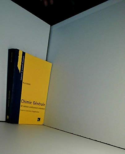 Amazon.fr - Chimie Generale. Cours Et Exercices D'Application, 6eme ...