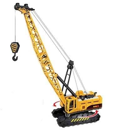 LUCHILE Friction Crane Toys for Boys - Die-cast 1:55 Model Crane Toy ...