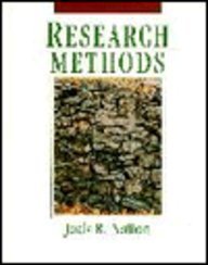 Amazon.com: Research Methods: 9780023861321: Nation, Jack R.: Books
