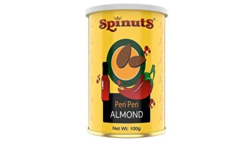 Spinuts Peri Peri Almond - Premium Flavored Almond (Badaam) Dry Oven ...