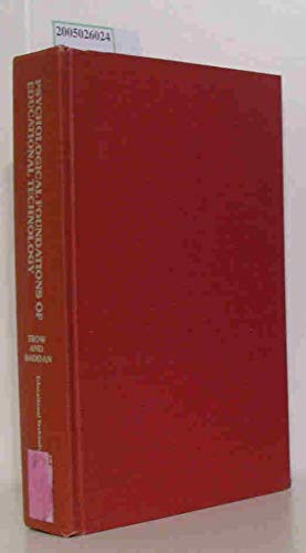 Psychological Foundations of Educational Technology: Trow, William ...