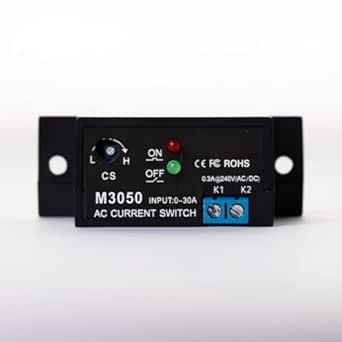 AC Current Sensing Switch Self-Powered Induction Relay M3050/M3056 for Circuit Monitoring ...