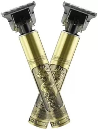SOULFLARE Professional Vintage Style Golden White Trimmer for Grooming ...