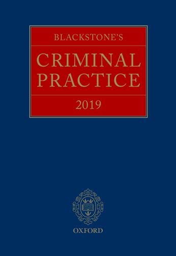 BLACKSTONE'S CRIMINAL PRACTICE: David Ormerod: 9780198828402: Amazon ...
