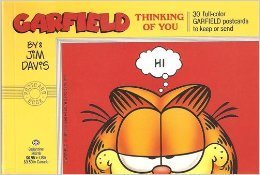 Garfield : Thinking of You: Postcard Book : Davis, Jim: Amazon.co.uk: Books