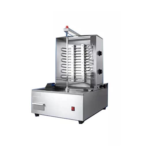 Shoppers Hub PNQ Easy To Use Stainless Steel Electric 2 Burner Shawarma ...