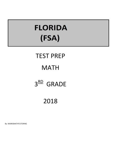 3rd Grade Florida Standards Assessment Test Prep: 3rd Grade Florida ...