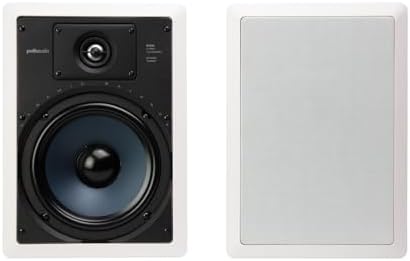 Polk Audio RC85i 2-Way Premium in-Wall 8" Rectangular Speakers, Perfect ...