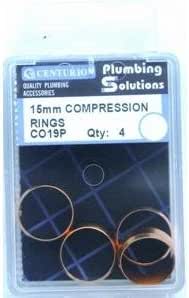 15mm Compression Rings (Pack of 4) - Amazon.com