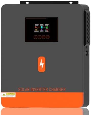 Amazon.com: 6200W Hybrid Solar Inverter, 48V to 220/240VAC, Off-Grid ...