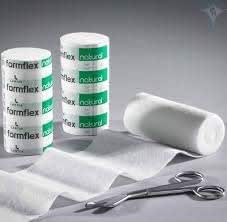 Formflex Natural Orthopaedic Undercast Padding Bandage 10cm x 2.7m (x2 ...