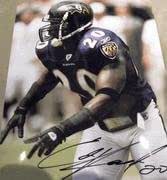 Amazon.com : Sports Memorabilia Ed Reed Signed Picture - 8x10 COA ...