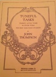 Tuneful Tasks Twenty Little Tunes in Etude Form for First Year Piano ...