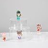 Amazon.com: Kcgani Clear Acrylic Round Display Nesting Riser Stands ...