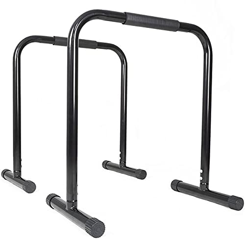 Buy Titan Fitness Black Dip Stand Station, Adjustable Height Upper Body ...