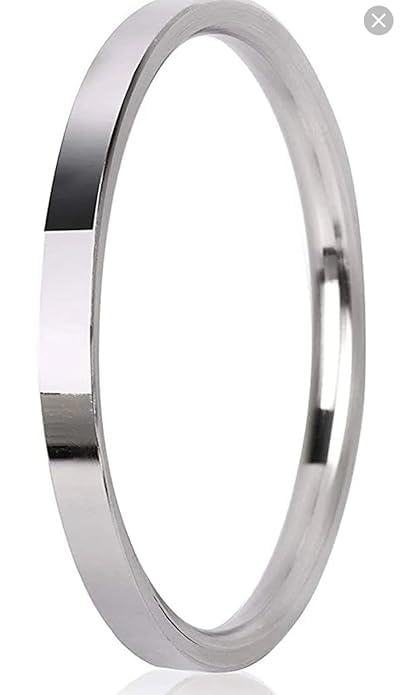 Buy RAFA TRENDING-"Stylish Stainless Steel Kada: 2.10 Size for Boys" at ...