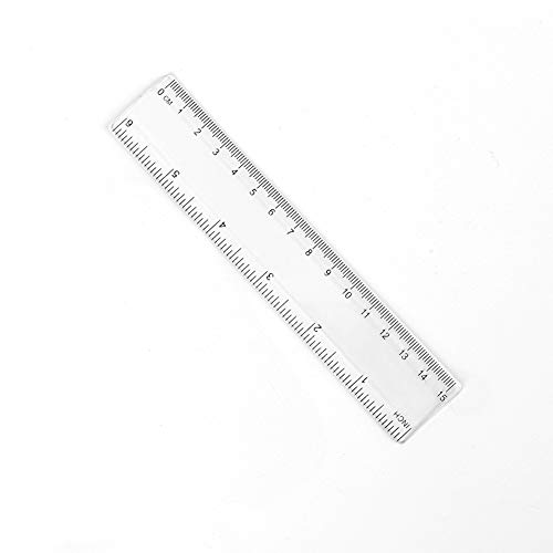 ALLINONE-1121-001 Plastic Ruler Flexible Ruler with inches and metric ...