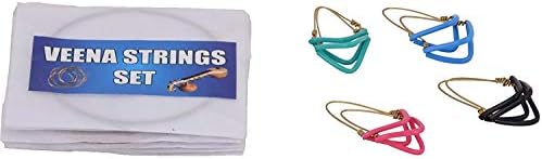 Ellora Musical Saraswati Veena Strings Set (Set of 7 Strings) Complete ...