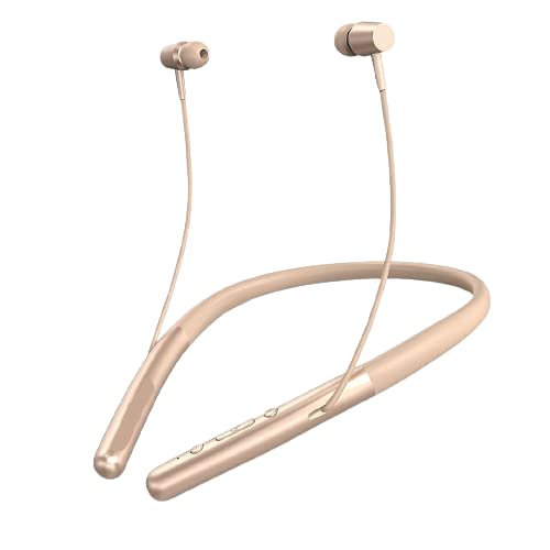 HR Gold Platinum Series Neckband- Bluetooth Neckband Headphone ...